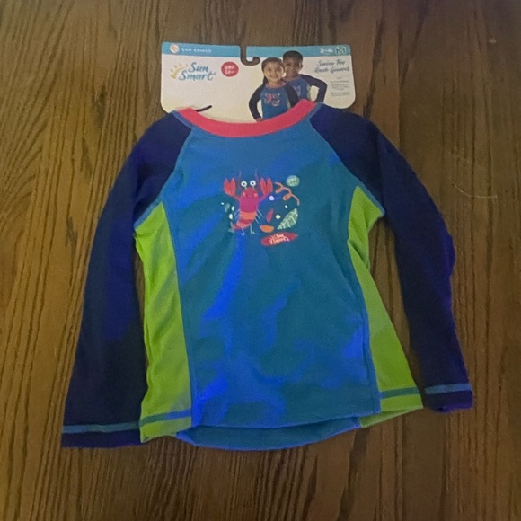 Swim | Sun Smart Long Sleeve Rash Guard Swim Shirt Size 24 | Poshmark